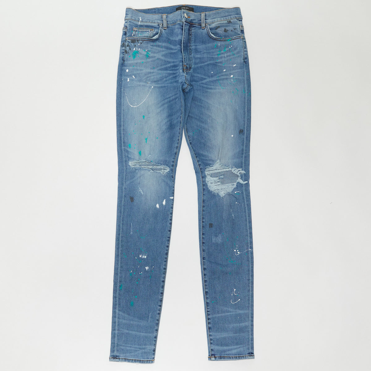 Amiri Paint Splatter Jeans – Closet Tours